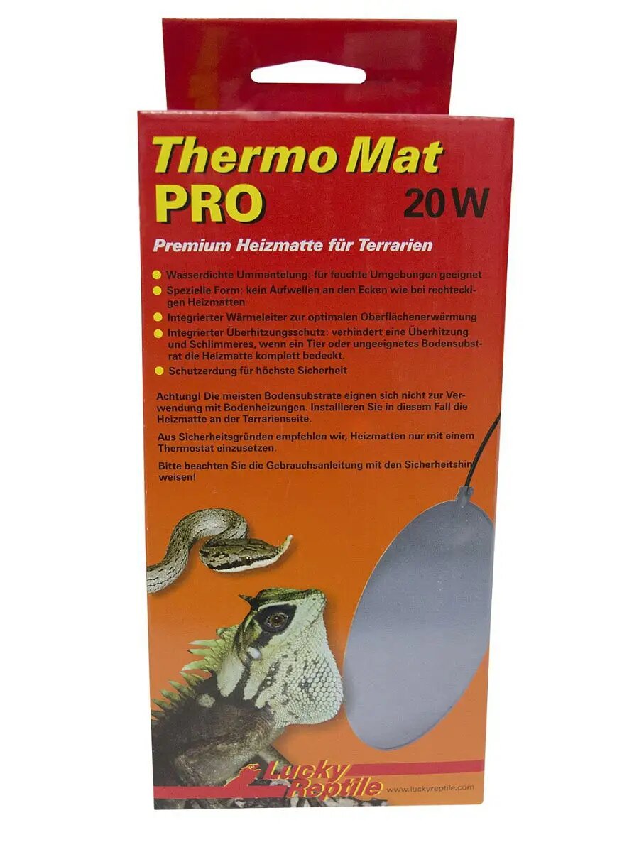 Греющий коврик для террариума "PRO 20Вт", 35x20см