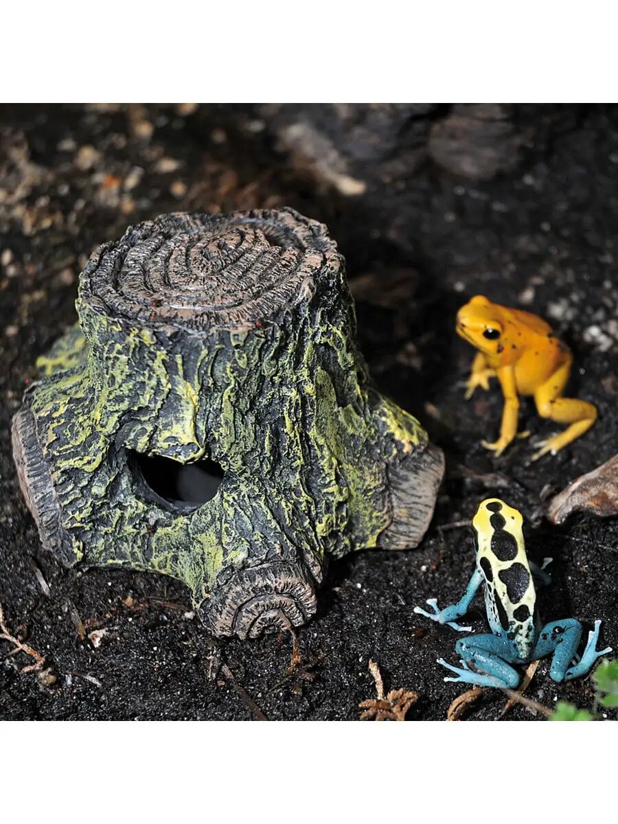 Укрытие для рептилий Frog Cave имитация дерева