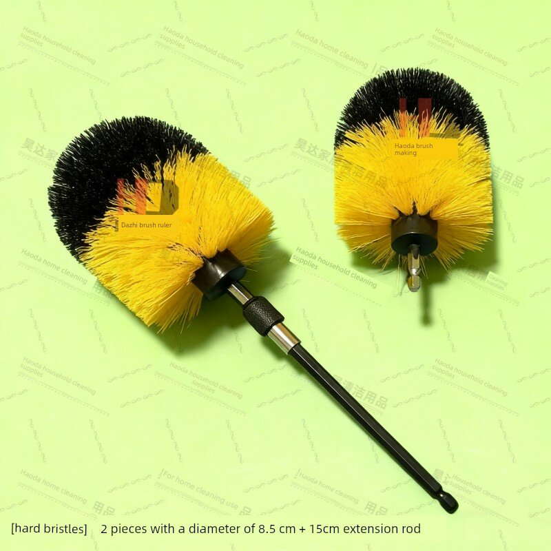 Щетка для чистки электрических дрелей, электрическая щетка для мытья чашек со специальной круглой щеточной головкой,