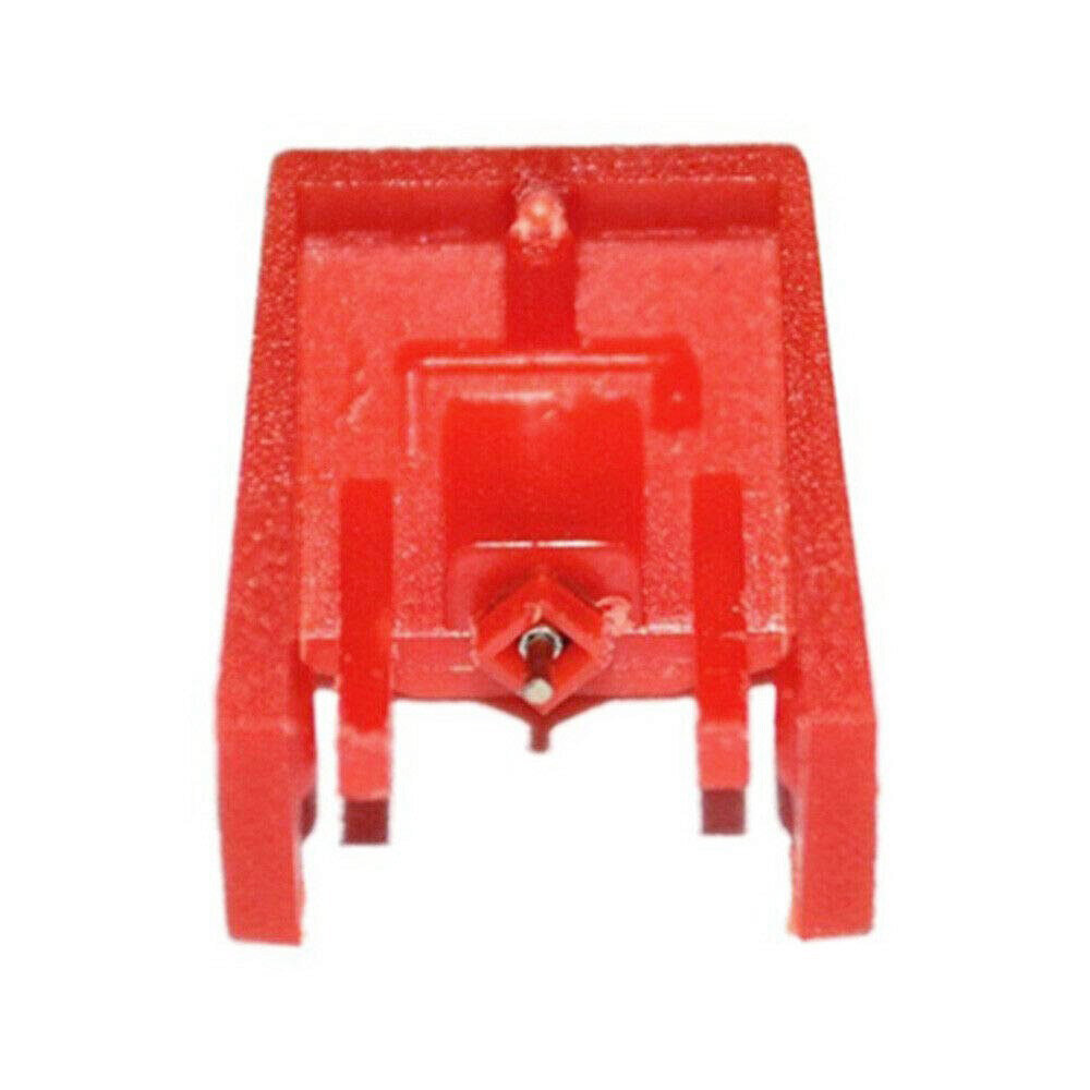 Иглы для проигрывателя винила с сапфировым наконечником, керамическая игла, сменный наконечник для фонографа, совместимый с проигрывателями Crosley, Fisher, ION, OTTO. Красная упаковка, 1 шт.