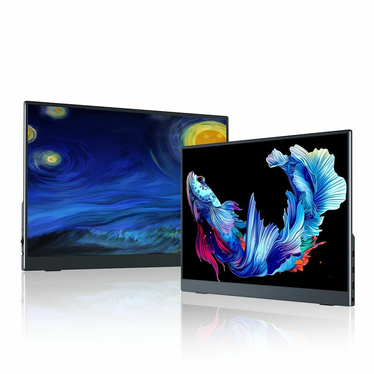 Unew 13,3-дюймовый портативный монитор 2,5K (16:10) с магнитной крышкой, Mini HDMI, Type-C для ноутбуков, настольных компьютеров, игровых устройств и PS5