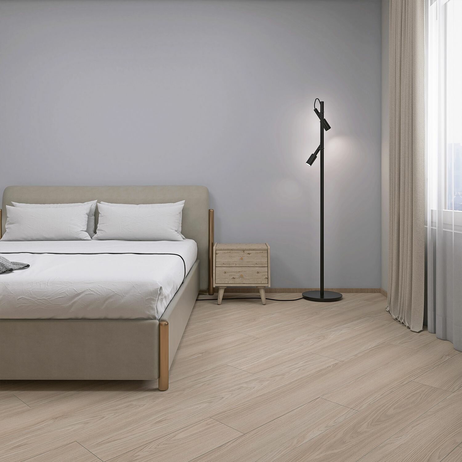 Ламинат Swiss Krono COMPLIMENT Дуб Нойбург 33 класс 10 мм толщина (1,845 кв. м.)