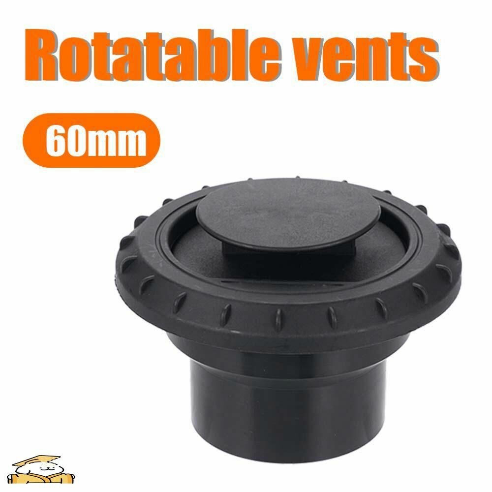 Дефлектор 60мм крутящийся для автономного отопителя (автономки) с подвижными шторками