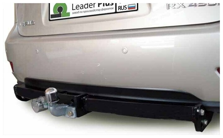 Фаркоп Лидер-Плюс для LEXUS RX 270/350/450 (AL1) 2009-2015 с электрикой (Smart) и сертифкатом в комплекте арт.(L103-F)