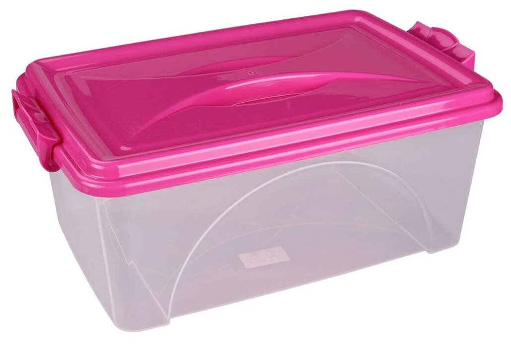 Контейнер прямоугольн. с ручками 11,5л. М425 Пластмасса альтернатива