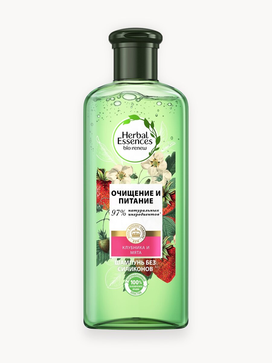 Шампунь Herbal Essences "Клубника и сладкая мята", 250мл