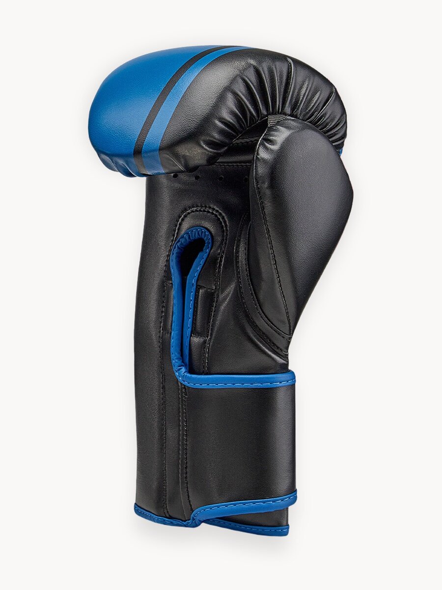 Перчатки боксерские INSANE MONTU IN23-BG500, ПУ, синий, 10 oz