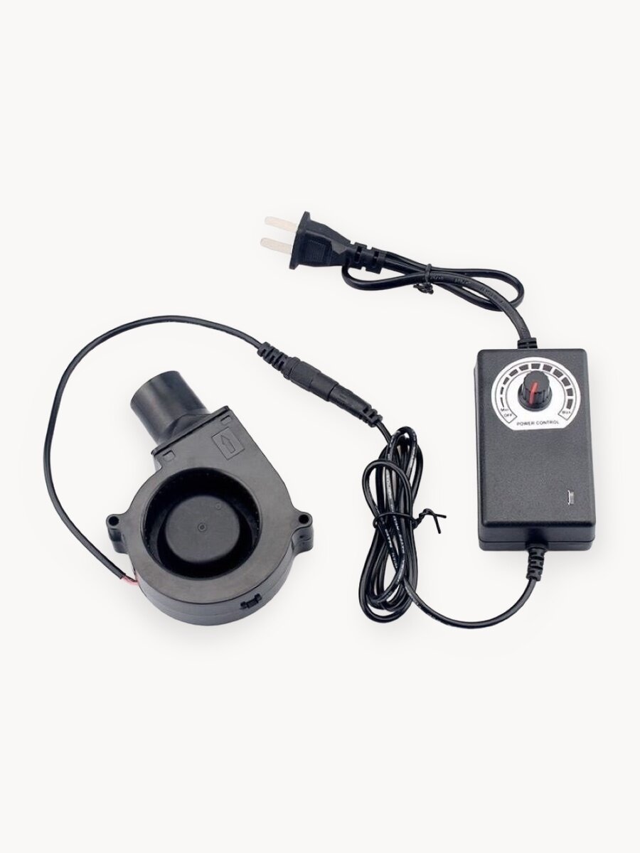 Компрессор для дымогенератора коптильни, с регулятором