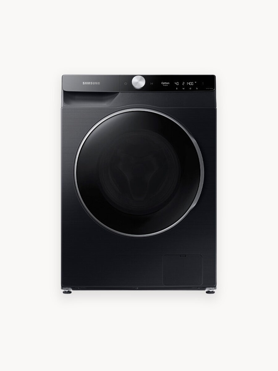 Стиральная машина Samsung WW11CGP44CSBLD - 11 кг, 1400 об/мин, пар, инвертор, защита от протечек, черная