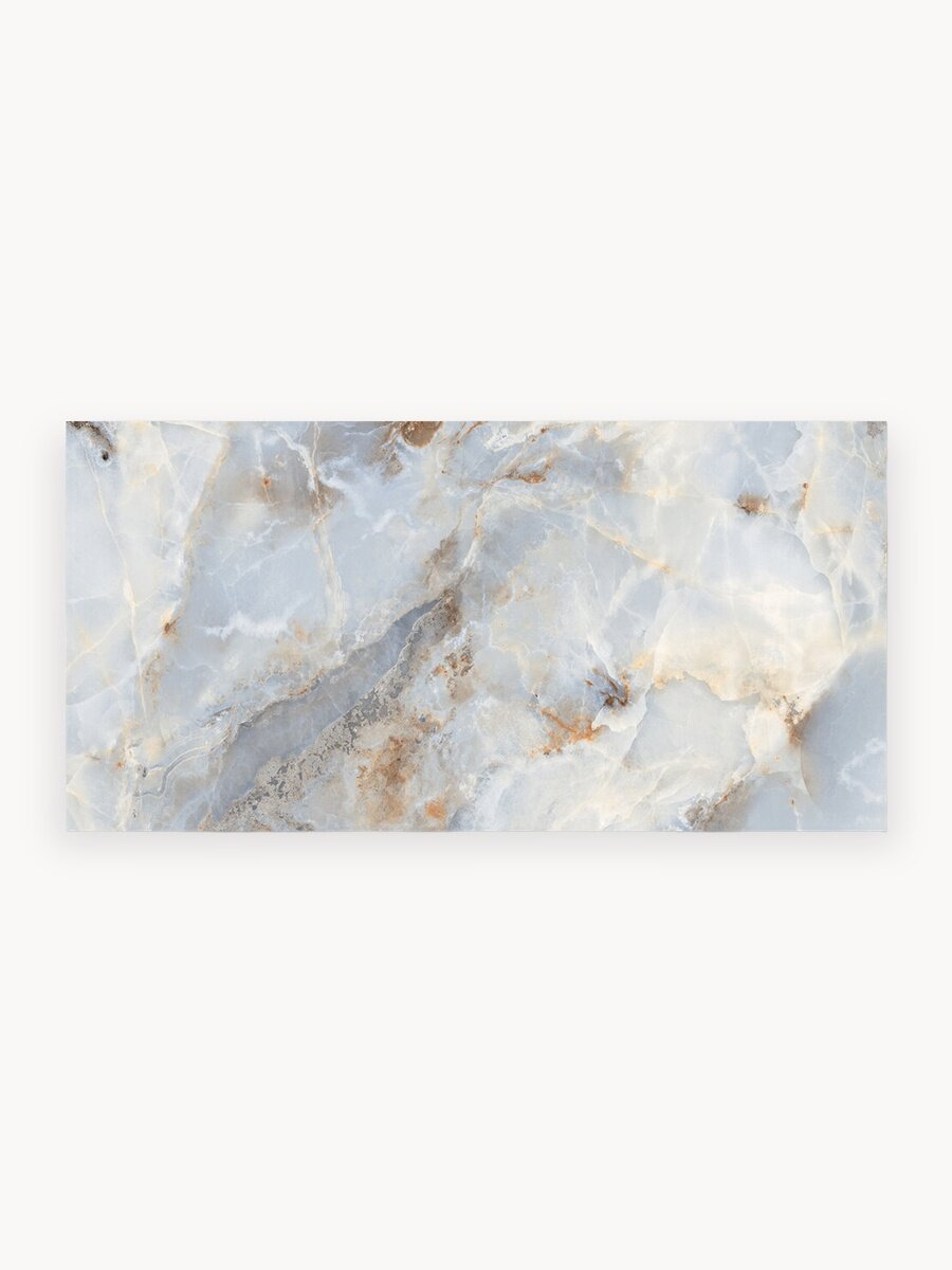 Керамогранит AB Gres Monty Onyx Azzul 60X120 см 1,44 м²