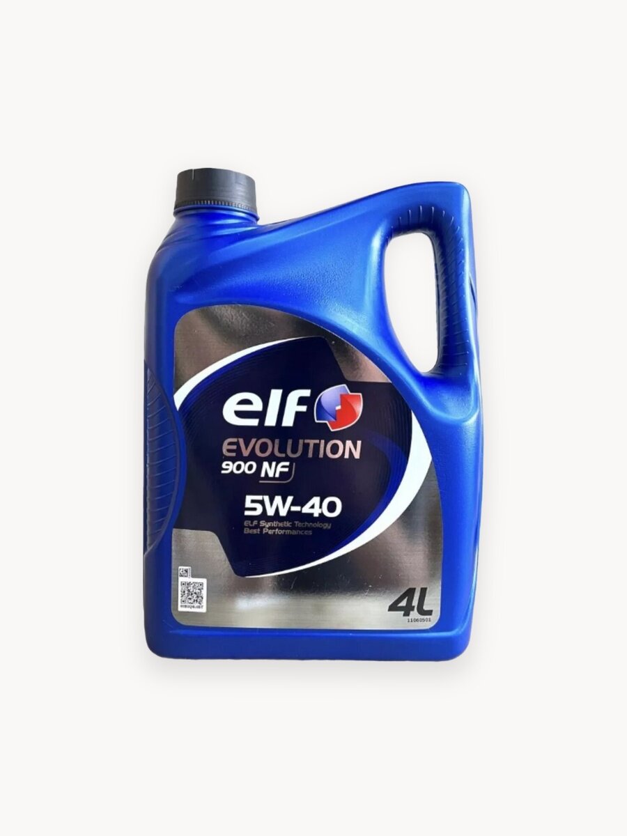 Моторное масло 194873 "Elf Evolution 900 NF", 5W-40, синтетическое, 4 л.