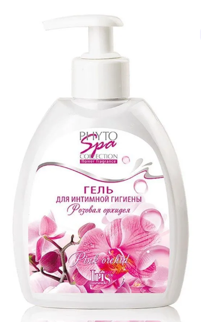 Гель для интимной гигиены Iris Phyto Spa Collection Розовая орхидея, 300 мл.