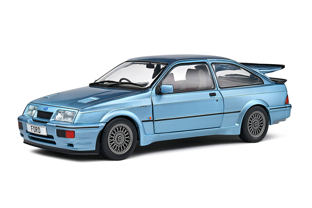 Модель коллекционная SOLIDO Ford sierra RS500 1987 light blue metallic