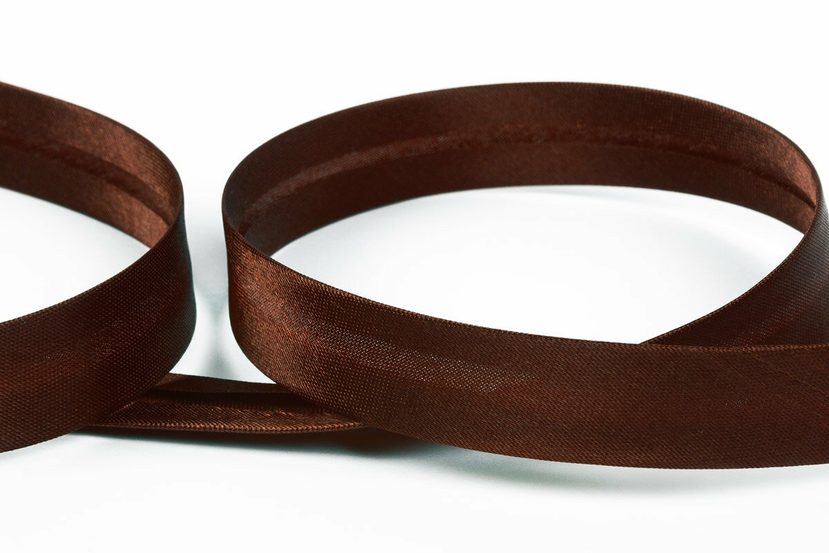 Косая бейка Gamma GK-15P 14 - 15 мм 132 м +- 1 м №121 коричневый