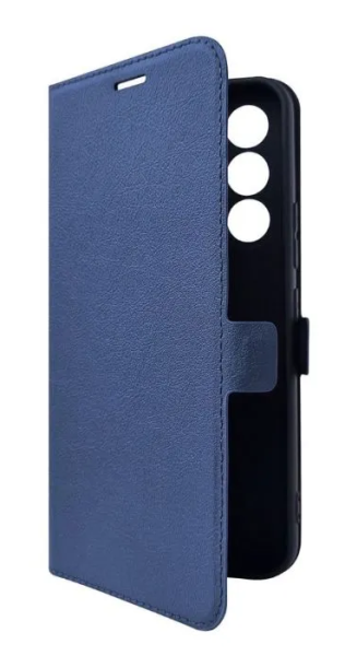 Чехол-книжка Borasco Book Case для Samsung Galaxy S25 FE Синий