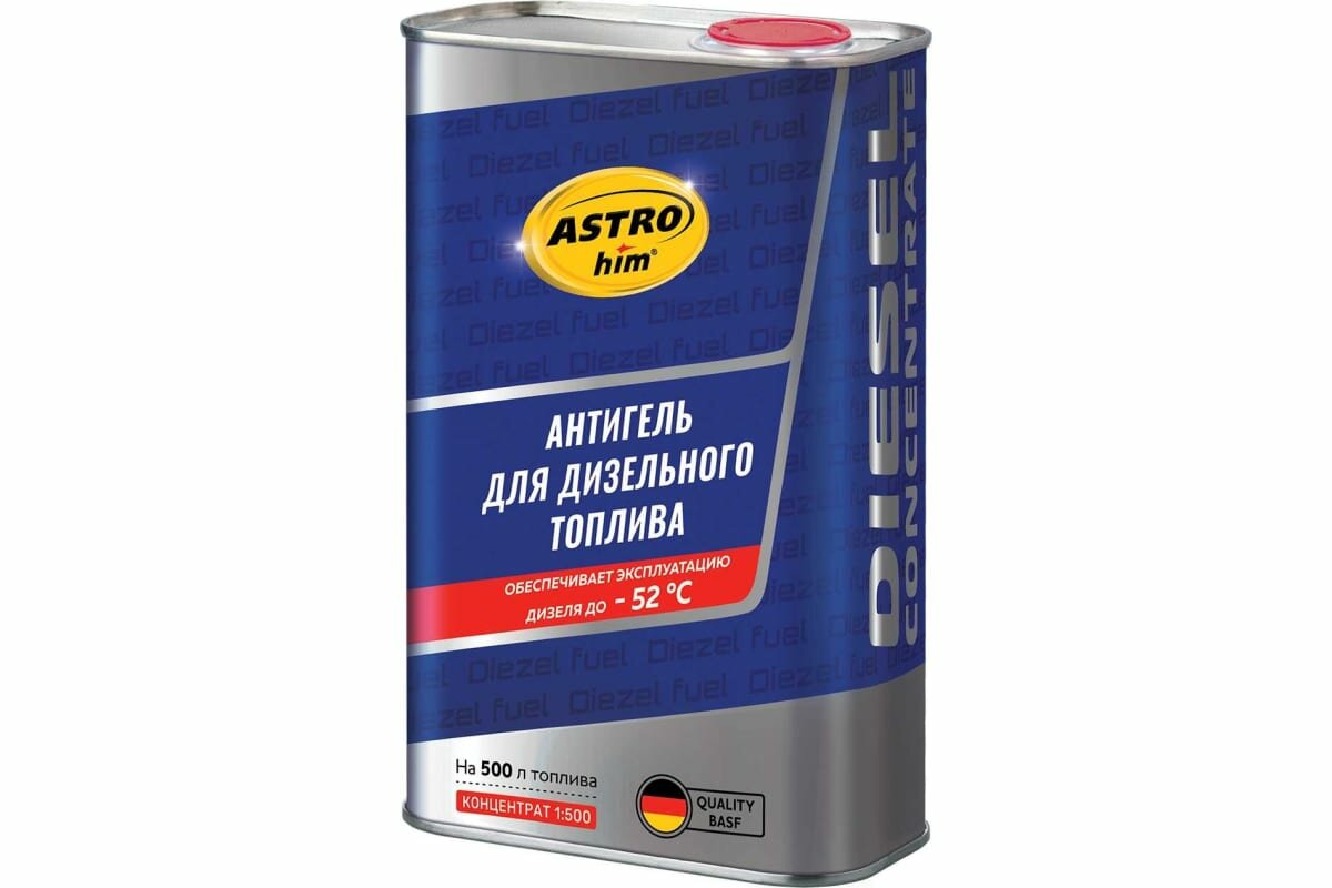 Astrohim депрессорно-диспергирующая присадка для дизельного топлива Антигель 1 л