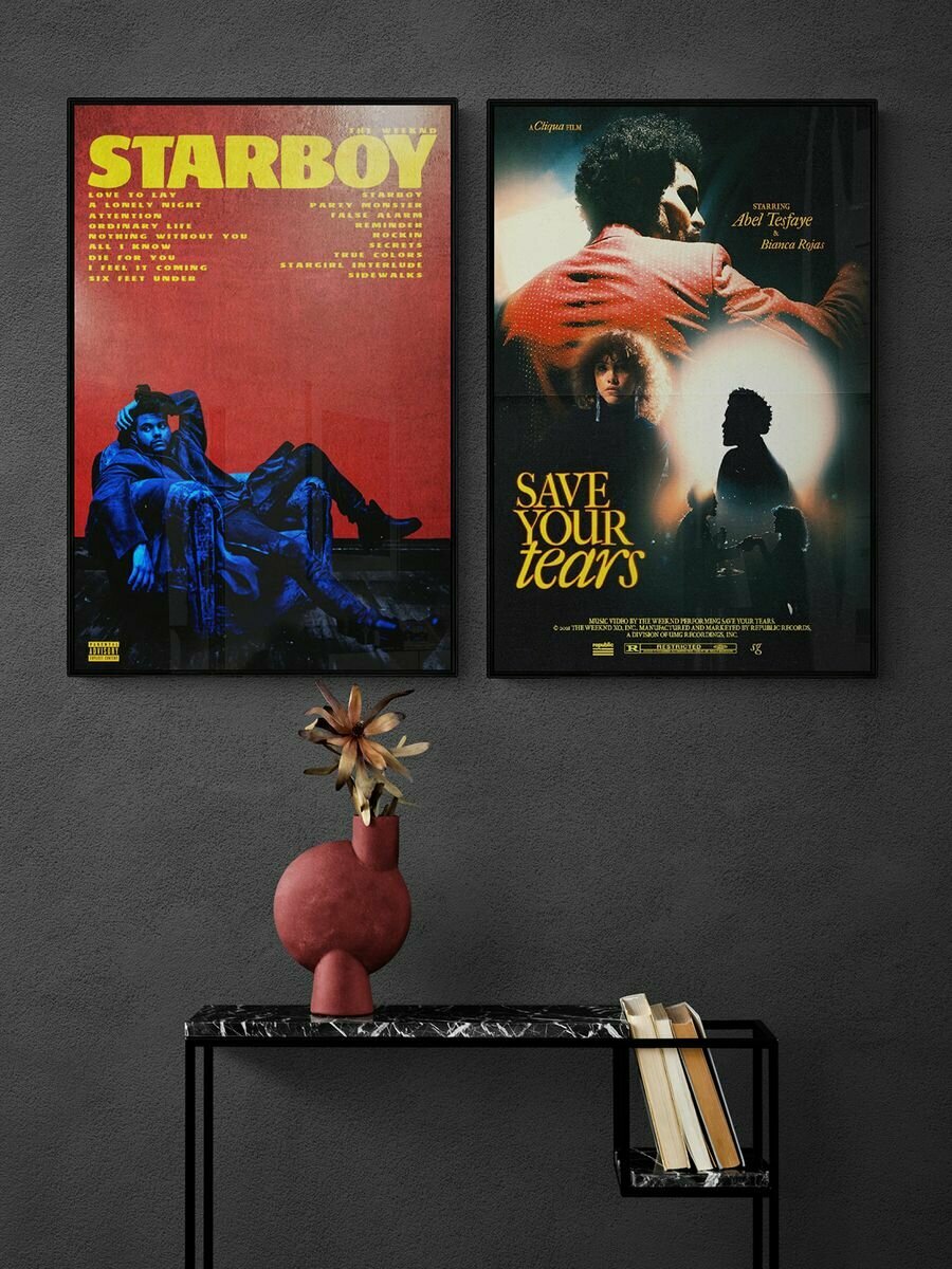 Набор из двух постеров The Weeknd. King