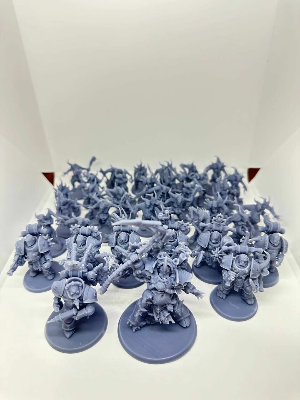 Набор миниатюр "Combat Patrol: Death Guard" Warhammer 40k Chaos Space Marine, Death Guard, НРИ. 39 штук.