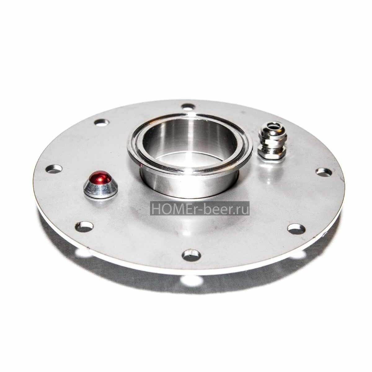 Крышка Добровар фланец для самогонного аппарата 8 шпилек кламп 3"