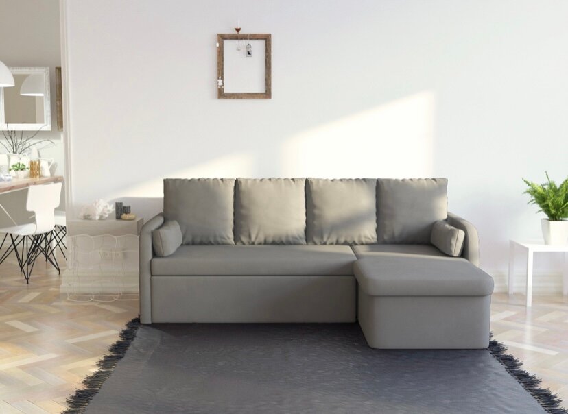 Диван угловой Александр, Серый
