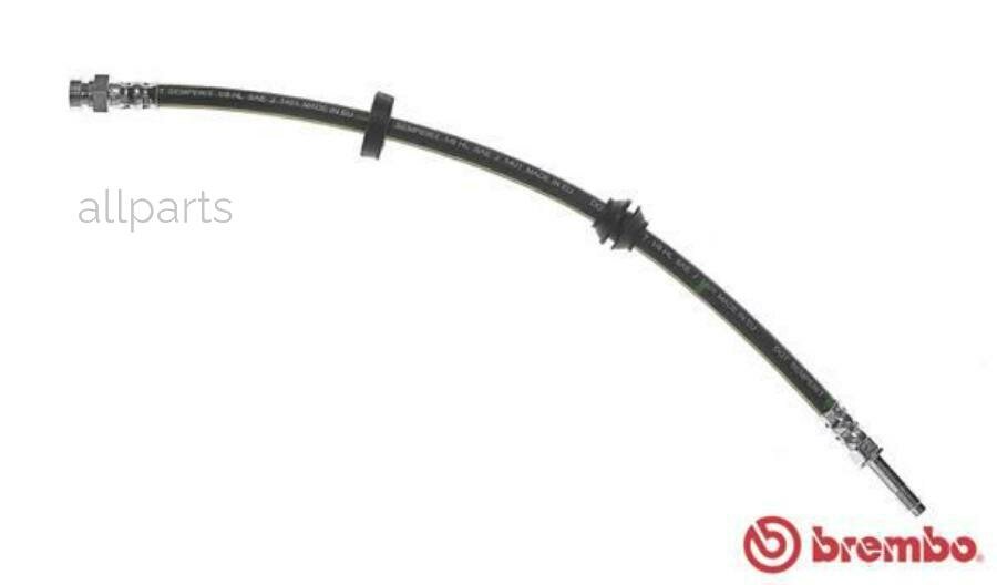 BREMBO T24117 шланг тормозной передний! L=435\ Ford Focus II 1.4-2.0 04>