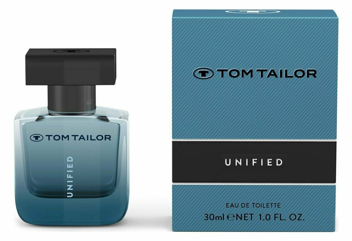 Туалетная вода Tom Tailor "Unified Man", 30 мл, мужская, аромат бергамота, ягод можжевельника