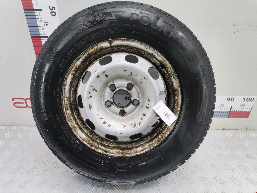 Диск колесный штампованный (железо) Volkswagen Golf 4 1J0601027P арт. 1748923