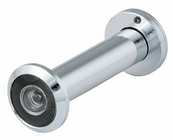 Дверной глазок Fuaro 70-130 хром 180 градусов