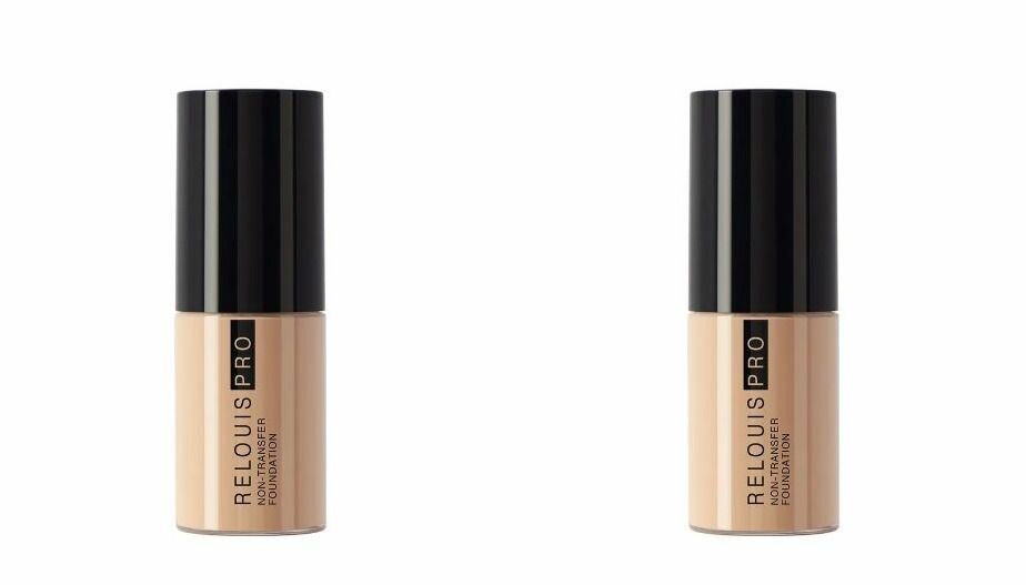 Relouis Крем тональный Non-Transfer Foundation, тон 40 beige, 33 г - 2 шт