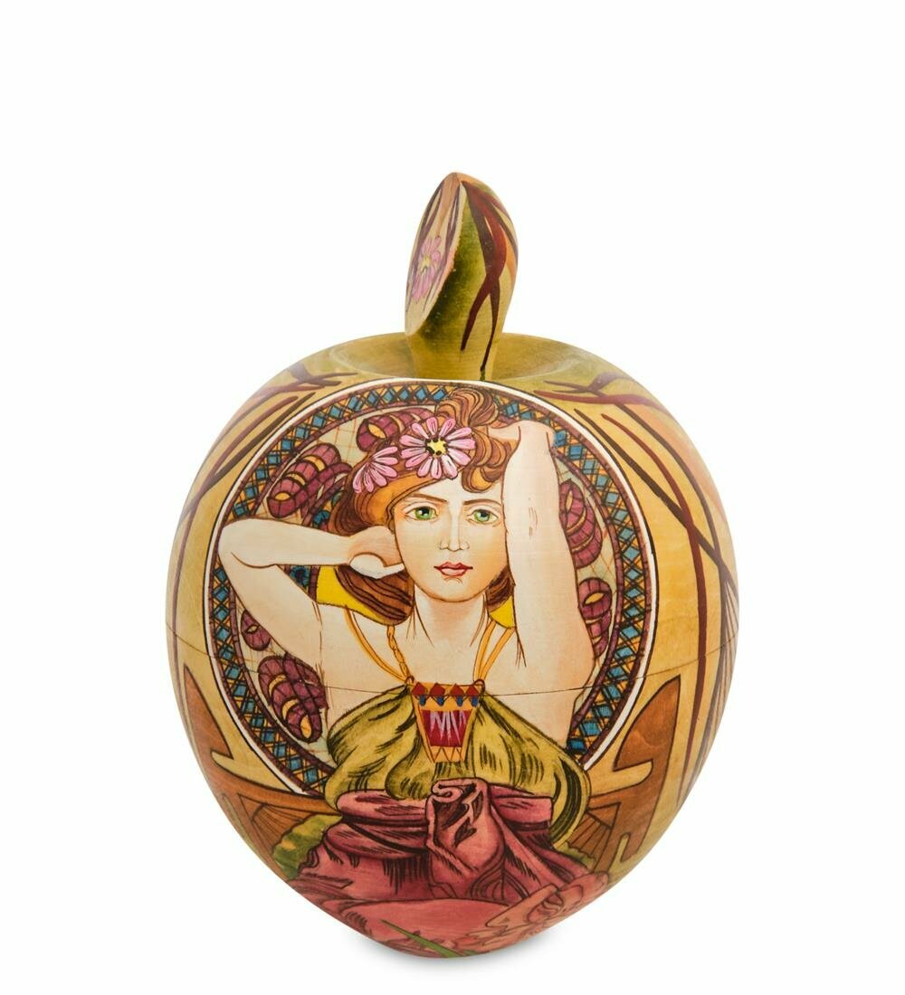 Шкатулка Драгоценный аметист (Альфонс Муха)