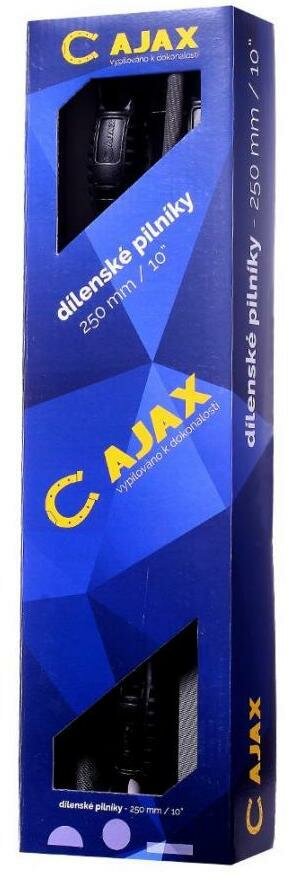 Набор из 3-х напильников L250мм, Ajax 286211932525