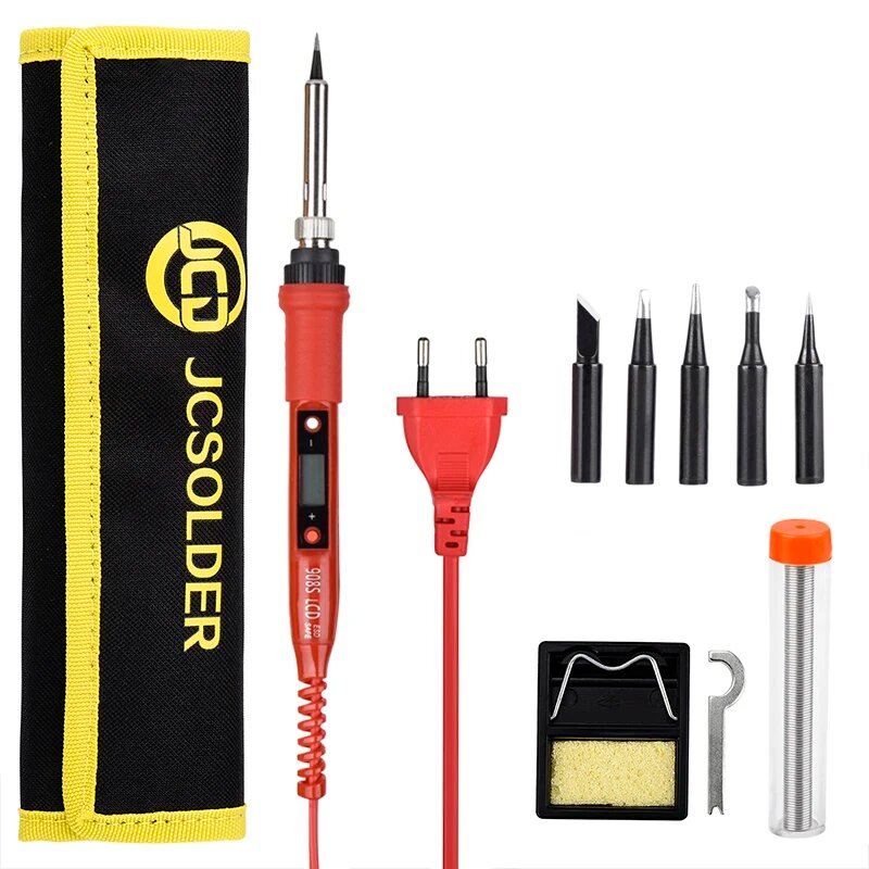 Паяльник JCD 908 80W EU, набор KIT2