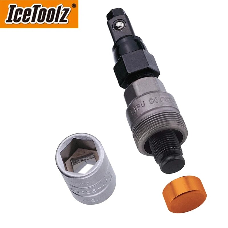 Экстрактор коленчатого вала IceToolz 04D2 для велосипеда, система привода Shimano Octalink & ISIS, извлечение кривошипов/ручек