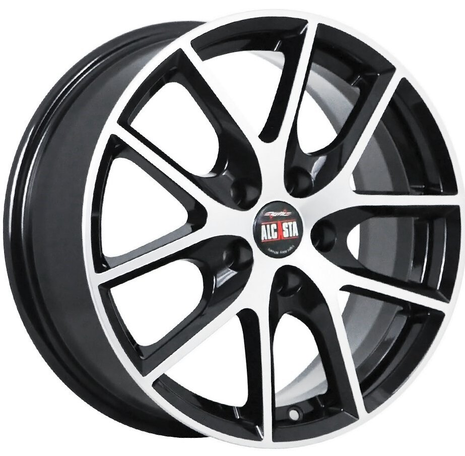 Диски легковые литые 6.5*16 5*108 et45 h63.35 Alcasta M59 BKF(цвет)