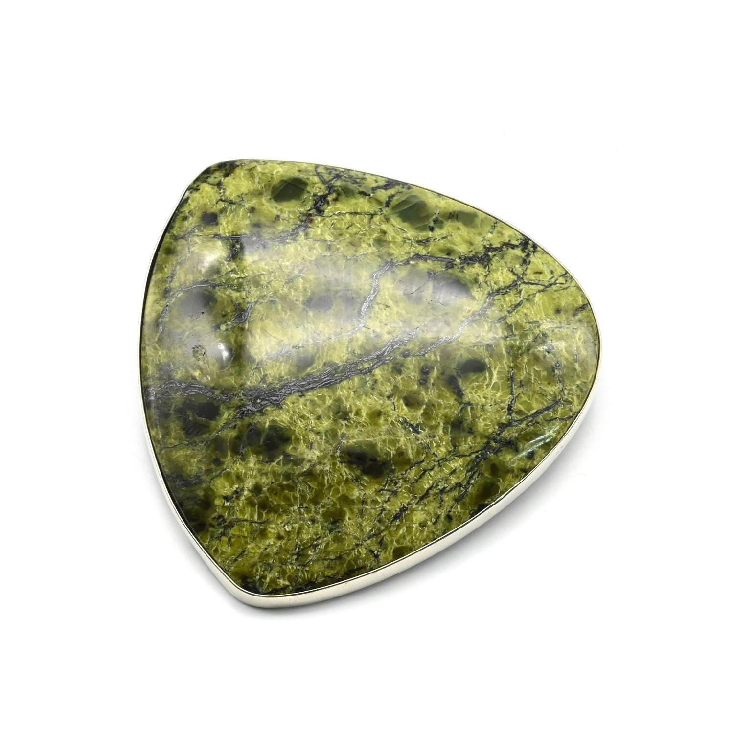 Брошь, змеевик