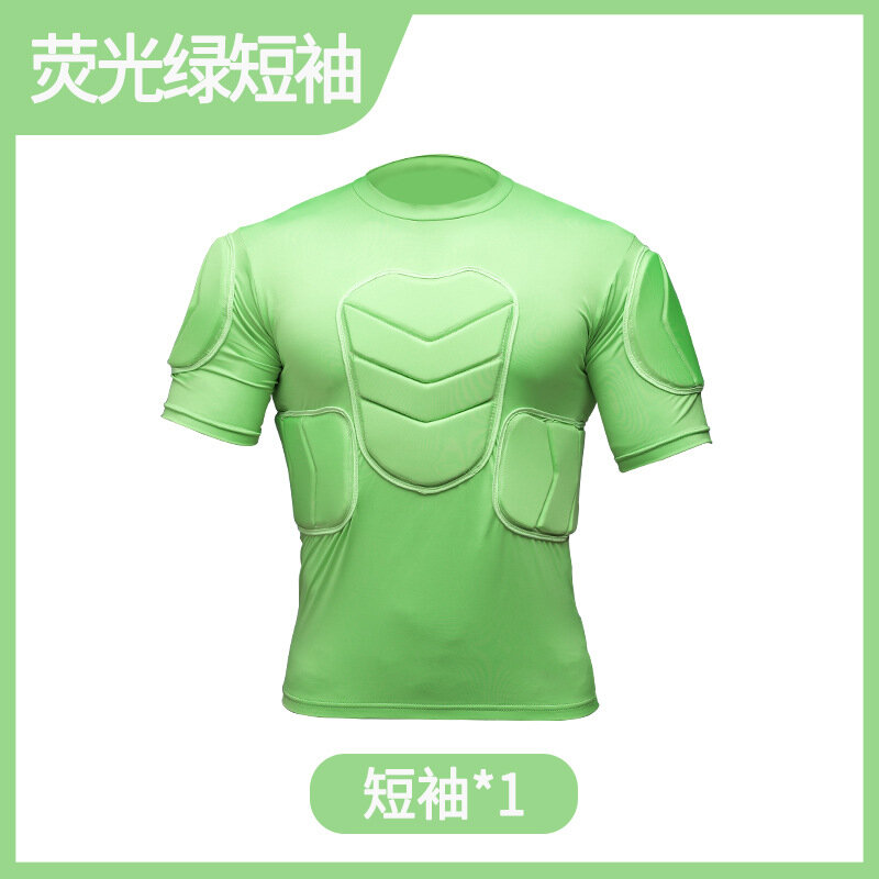 Новый комплект формы вратаря с длинным рукавом для футбола и баскетбола, утолщенная форма вратаря, антиударная утолщенная броня для вратаря