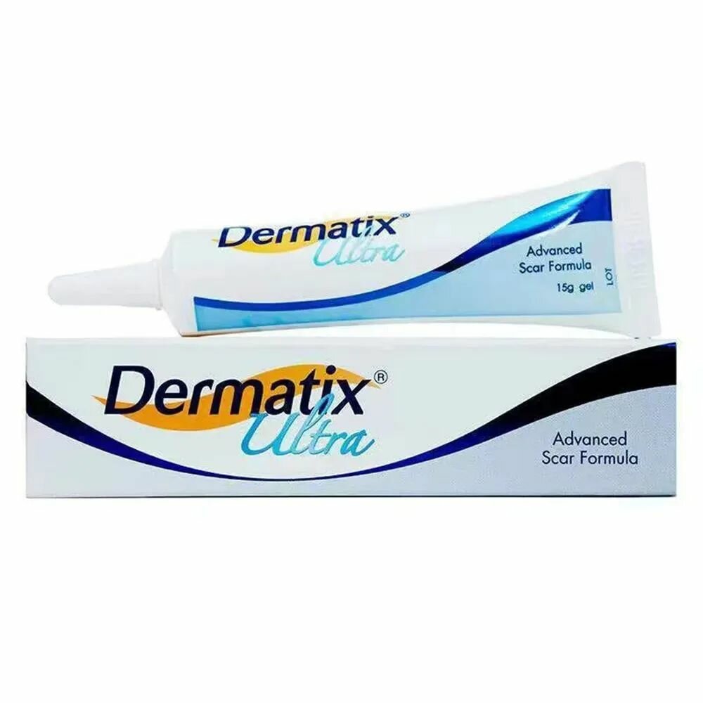 Dermatix Мазь от шрамов и рубцов, Дерматикс Ультра Крем, гелевая форма, заживляющее средство, 15 мл