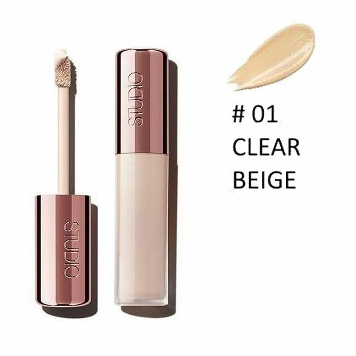 The Saem Консилер для лица 5,5 г Studio Concealer SPF28, оттенок 01 Clear Beige