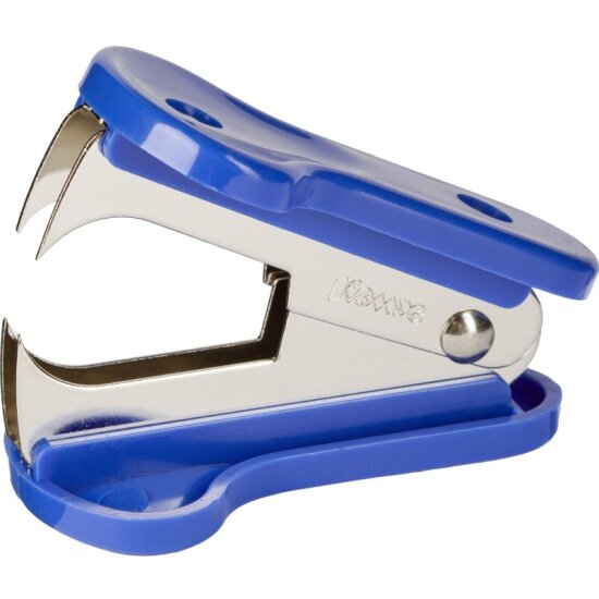 Антистеплер Комус 1163 для скоб №10,24/6,26/6, без фикс, син