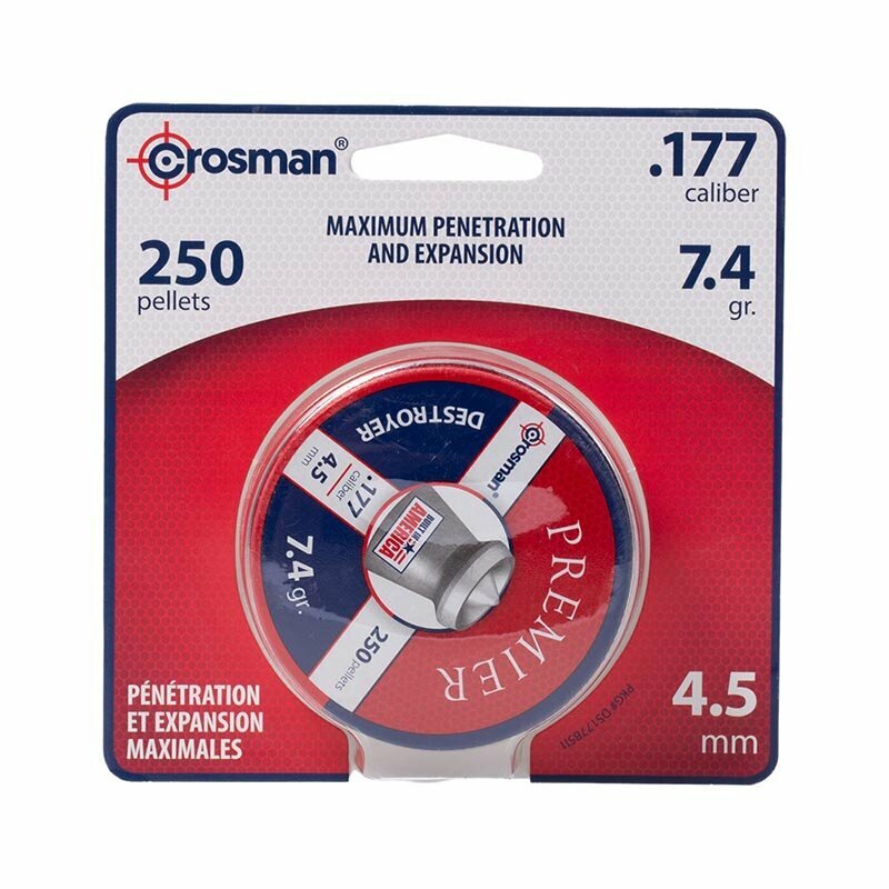 Crosman Пуля пневматическая Crosman Destroyer 4,5 мм.(250 шт.)