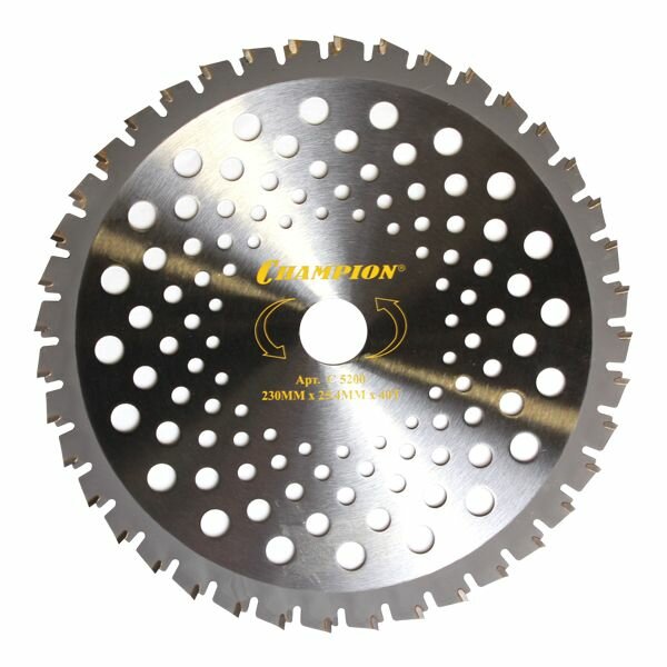 Нож с зубцами из твердого сплава Knife 40/230/25,4