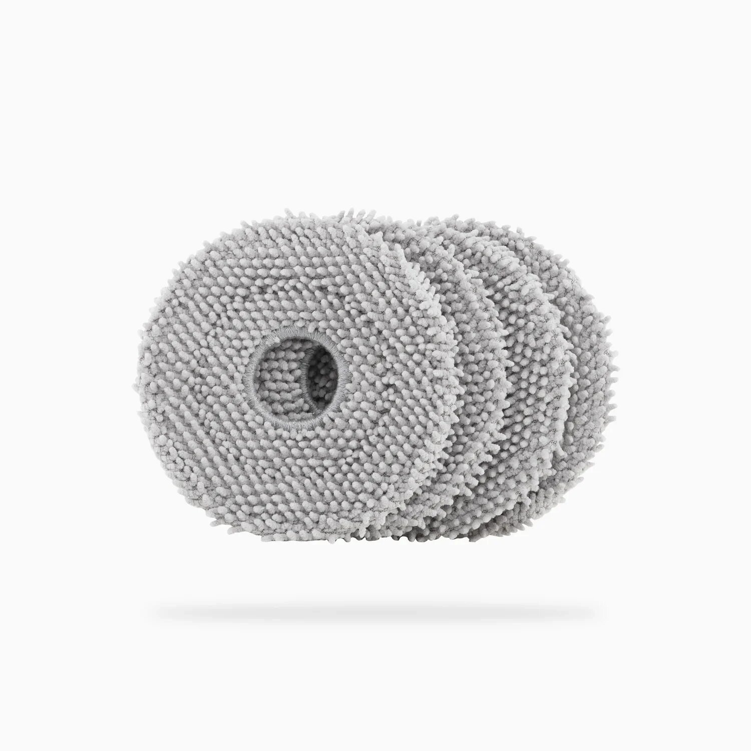 Сменные салфетки для Roborock Qrevo Curv, серые, 4 шт.