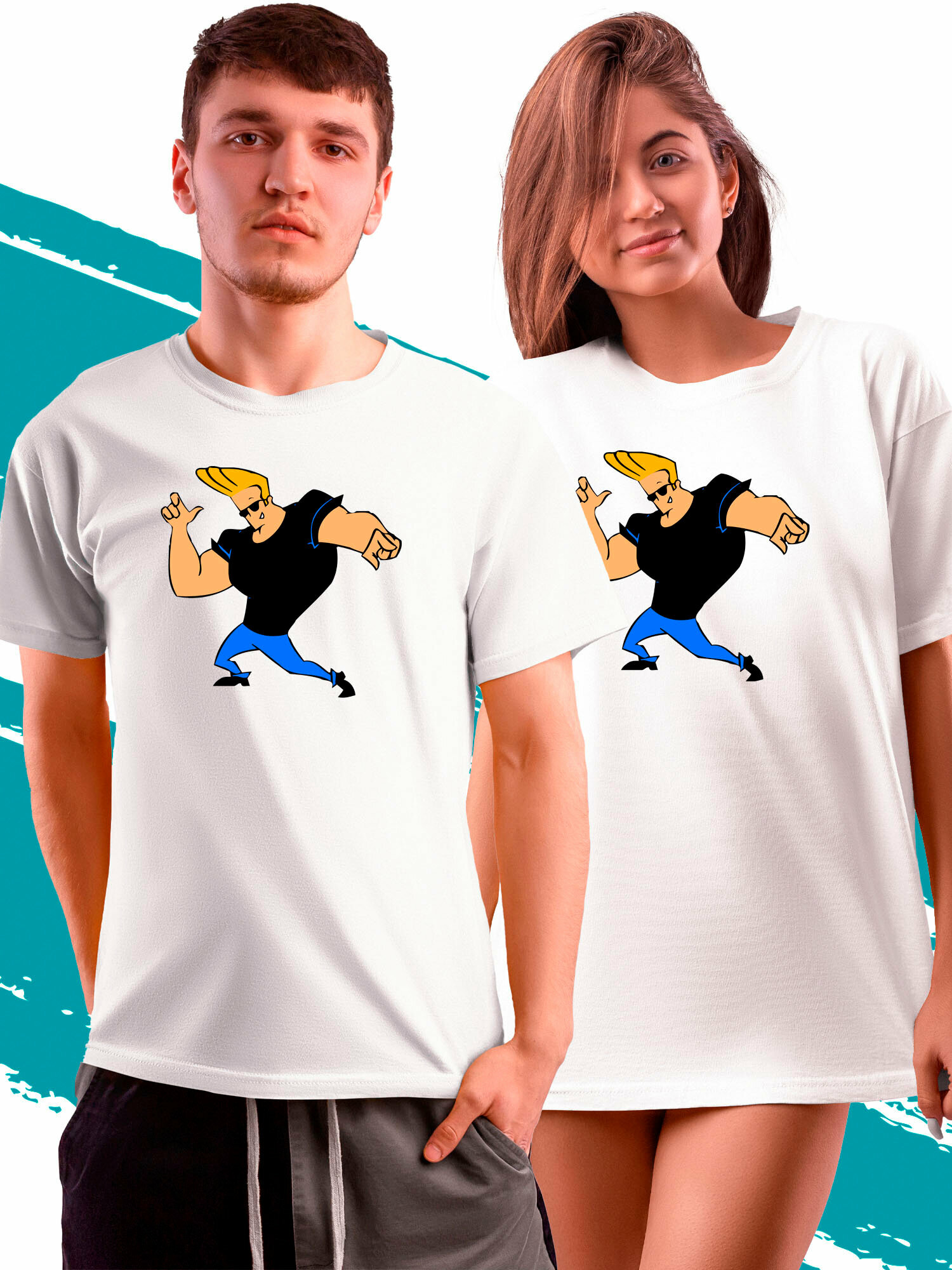 Футболка Johnny Bravo Джонни Браво
