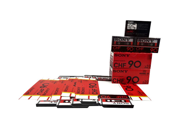 Коробочка для аудиокассет SONY CHF90