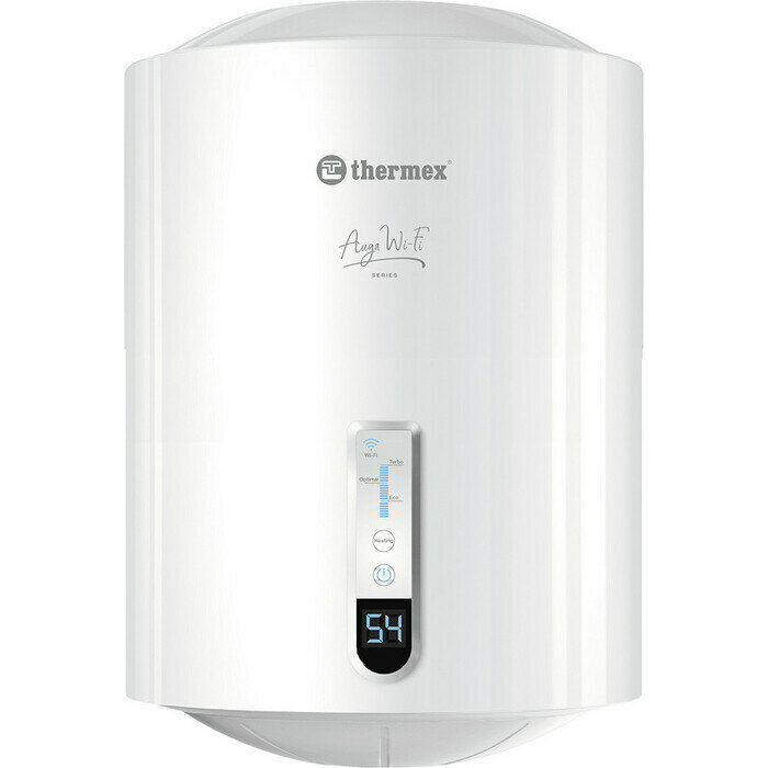 Водонагреватель накопительный THERMEX Auga 30 V Slim Wi-Fi (ЭдЭБ04919)