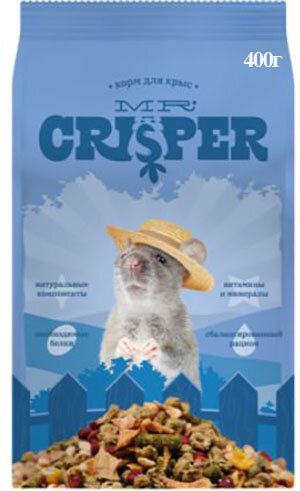 MR.Crisper Корм для крыс, 400г 0.4 кг
