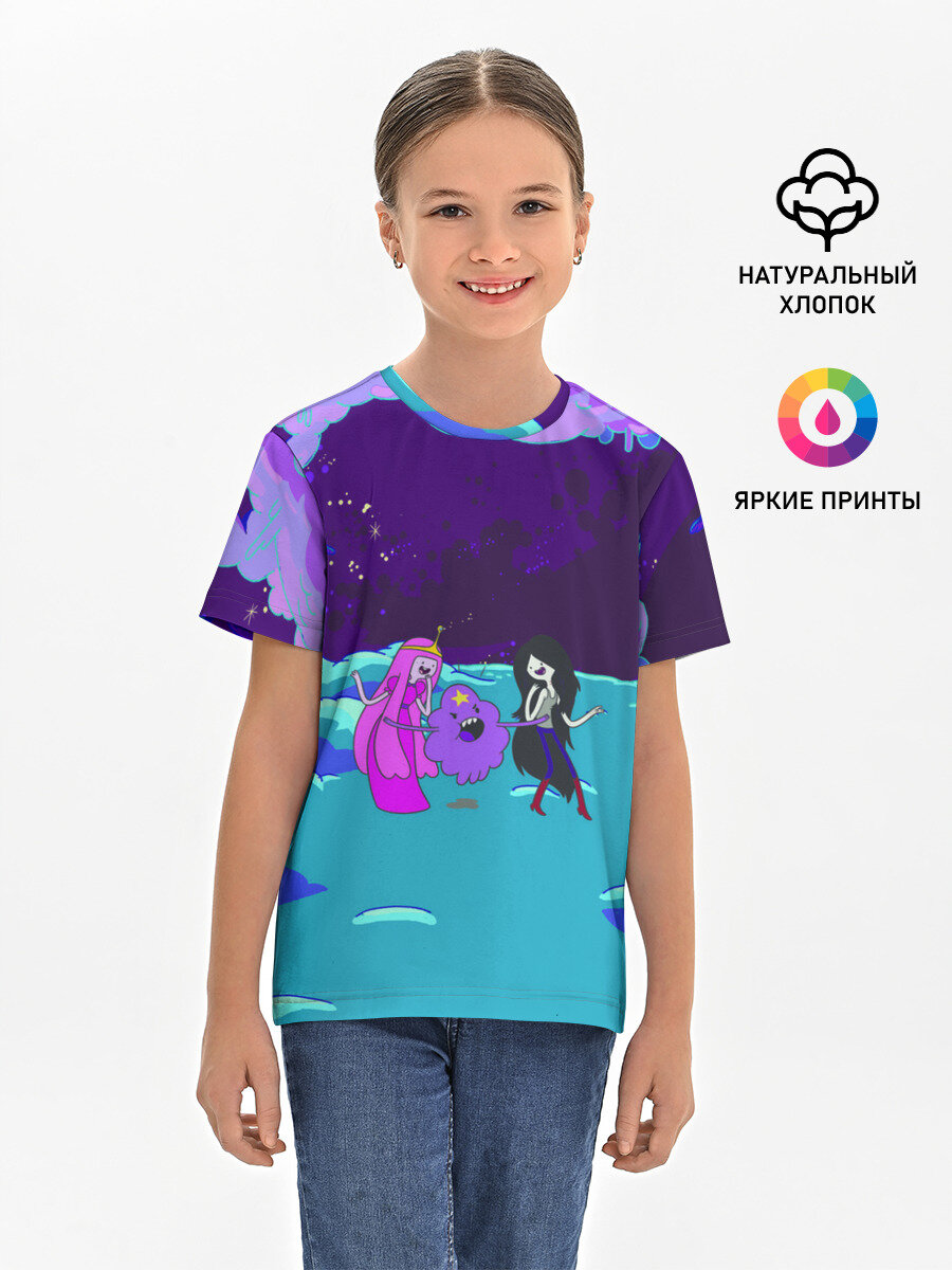 Футболка хлопковая детская Princesses