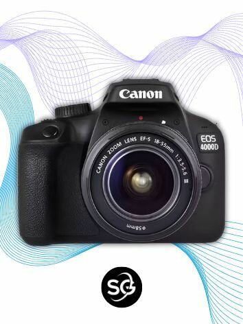 Фотоаппарат Canon 4000d kit 18-55mm is iii