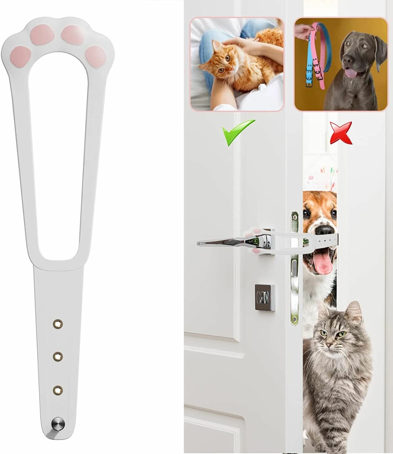 Блокиратор дверей / фиксатор/ограничитель защитный, Доступ для животных