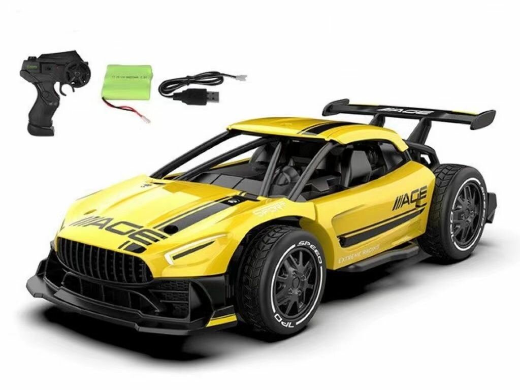 Модель автомобиля р/у для дрифта 1:24 с мощным двигателем